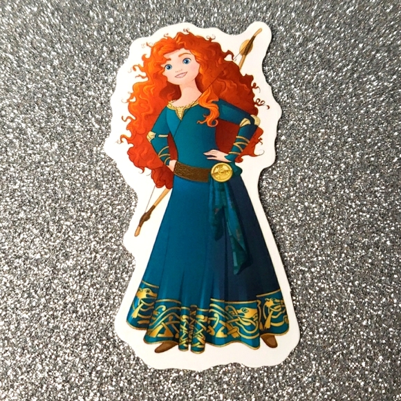 Disney | Design | Disney Merida Waterproof Sticker Pixar | Poshmark